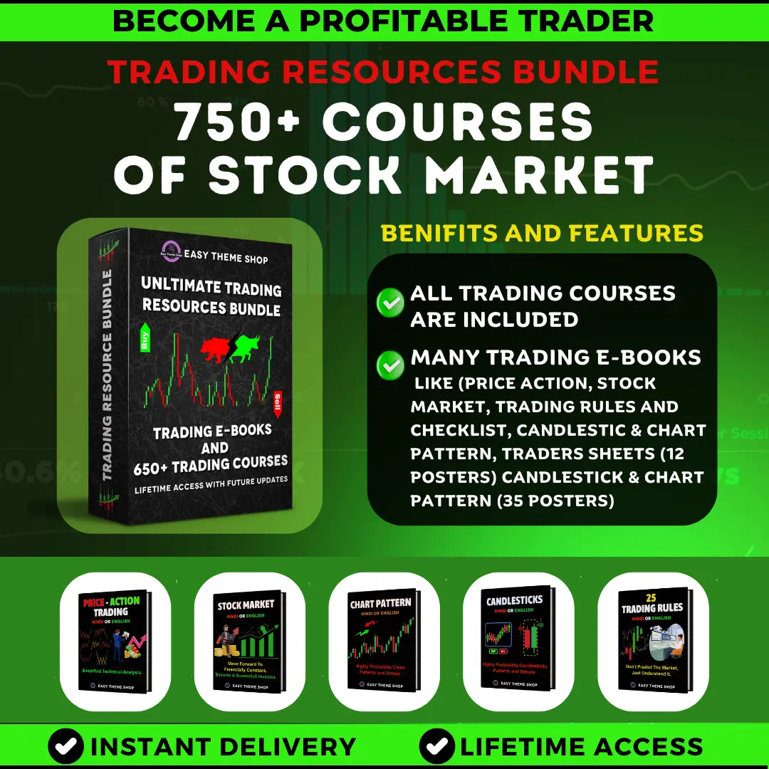700+ Trading Courses Pack - Easy Theme Shop